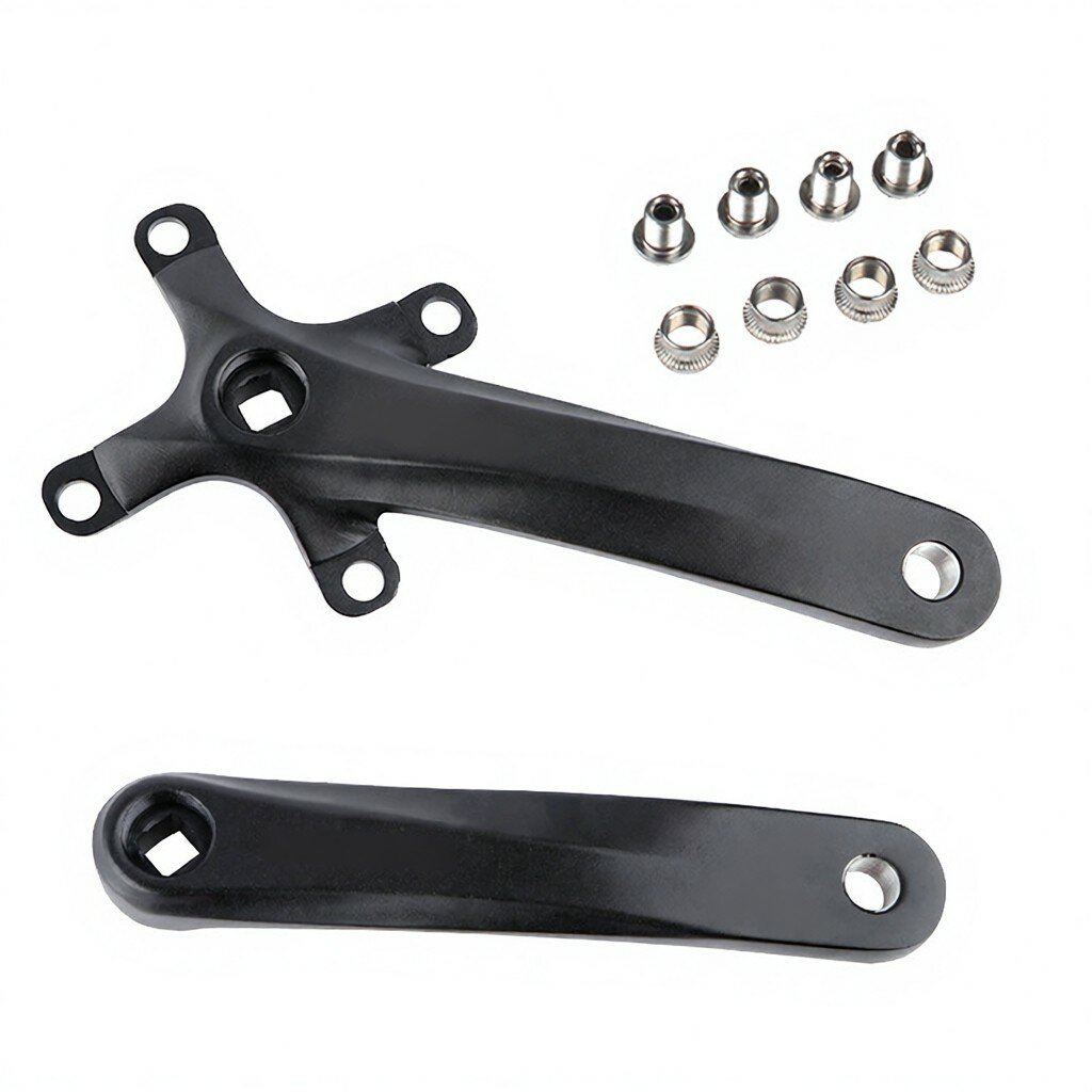 Горный велосипед квадратные шатуны право лево с болтами 170 мм 104 BCD алюминиевый сплав MTB велосипедная система для 8/9/10/11 скоростей