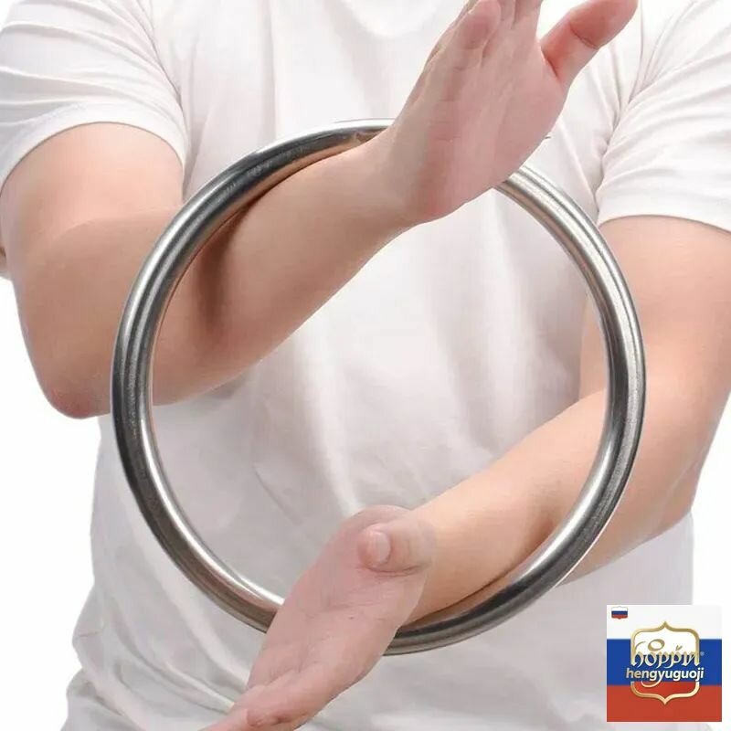 Кольцо Для Тренировки Винг Чун Серебристый 1 Шт 25.00X25.00X2.00Cm