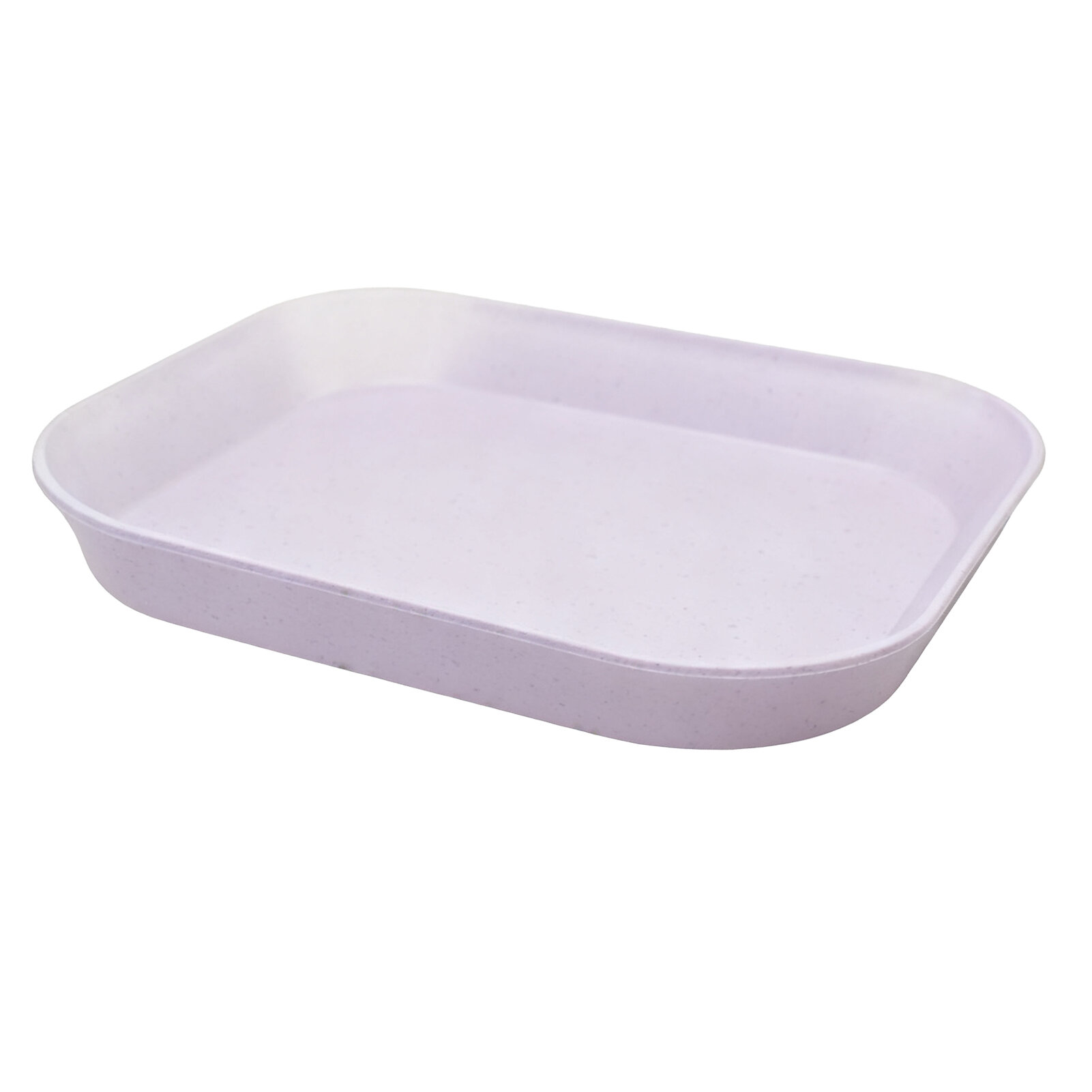 Обеденный заучебная посуда пшеничная столовая посуда для посуды для фруктов подает соус Dippingshalling Square Purple