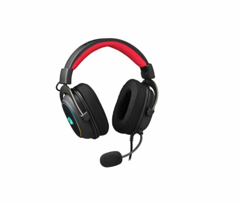 Игровые наушники REDRAGON Zeux X RGB, с RGB-подсветкой и микрофоном