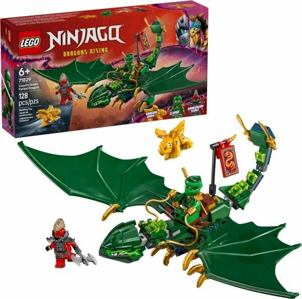 Lego 71829 NinjaGo Зелёный лесной дракон Ллойда