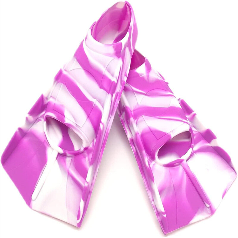 Детские ласты для плавания для мальчиков и девочек, профессиональные тренировочные ласты из силикона для свободного стиля, одобренные для плавания и дайвинга, ласты-лягушки, ласты-утки