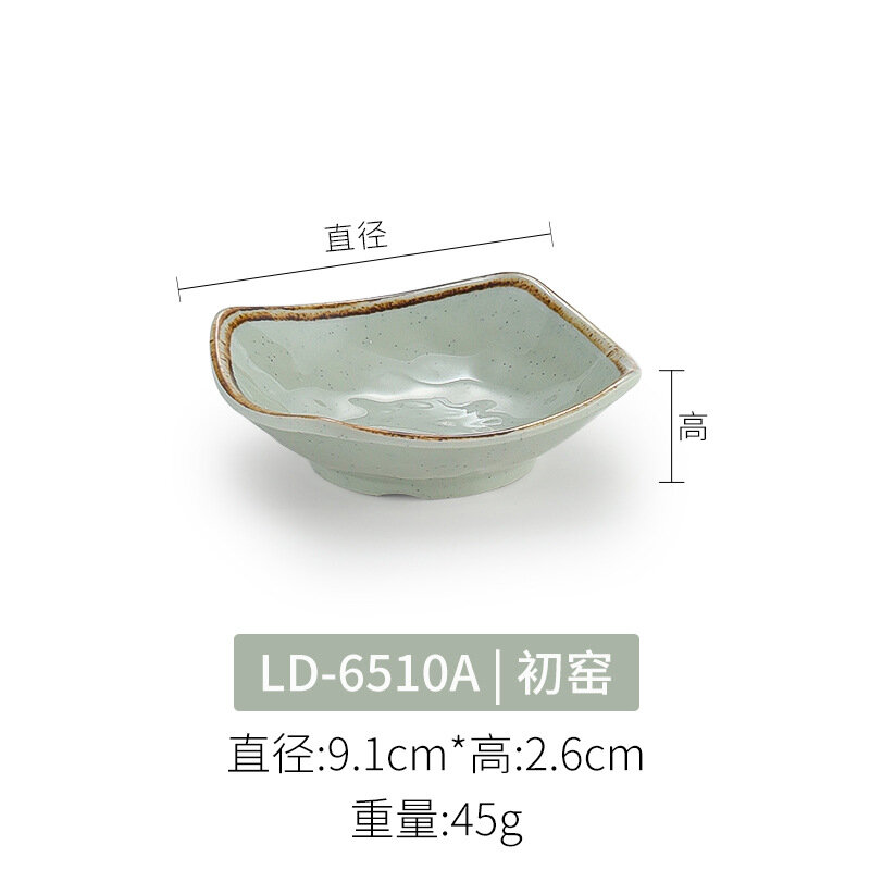 Меламин Творческий закуска тарелка специальной формы посуда отель Ресторан KTV холодное блюдо пластик имитация фарфора