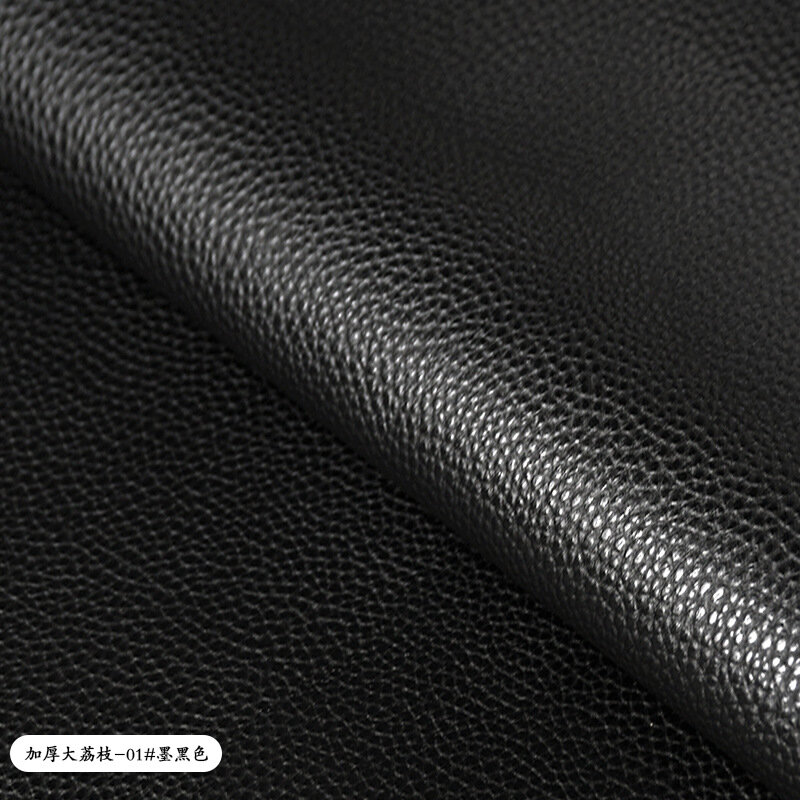 Утолщенная большая ткань из искусственной кожи с текстурой личи, мягкая кожа для диванов, материал для обуви, имитация искусственной кожи от фабрики