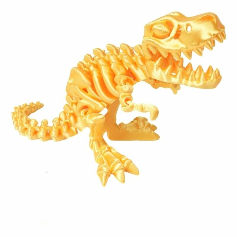 3D-печатный динозавр шарнирная игрушка, Шелковый динозавр Рекс