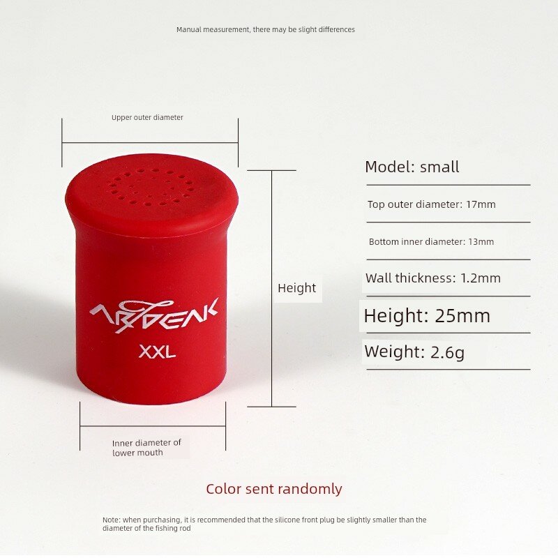 Силиконовый дышащий колпачок для удилища, защитный чехол для удилища, фиксирующее кольцо, ограничитель для удилища,
