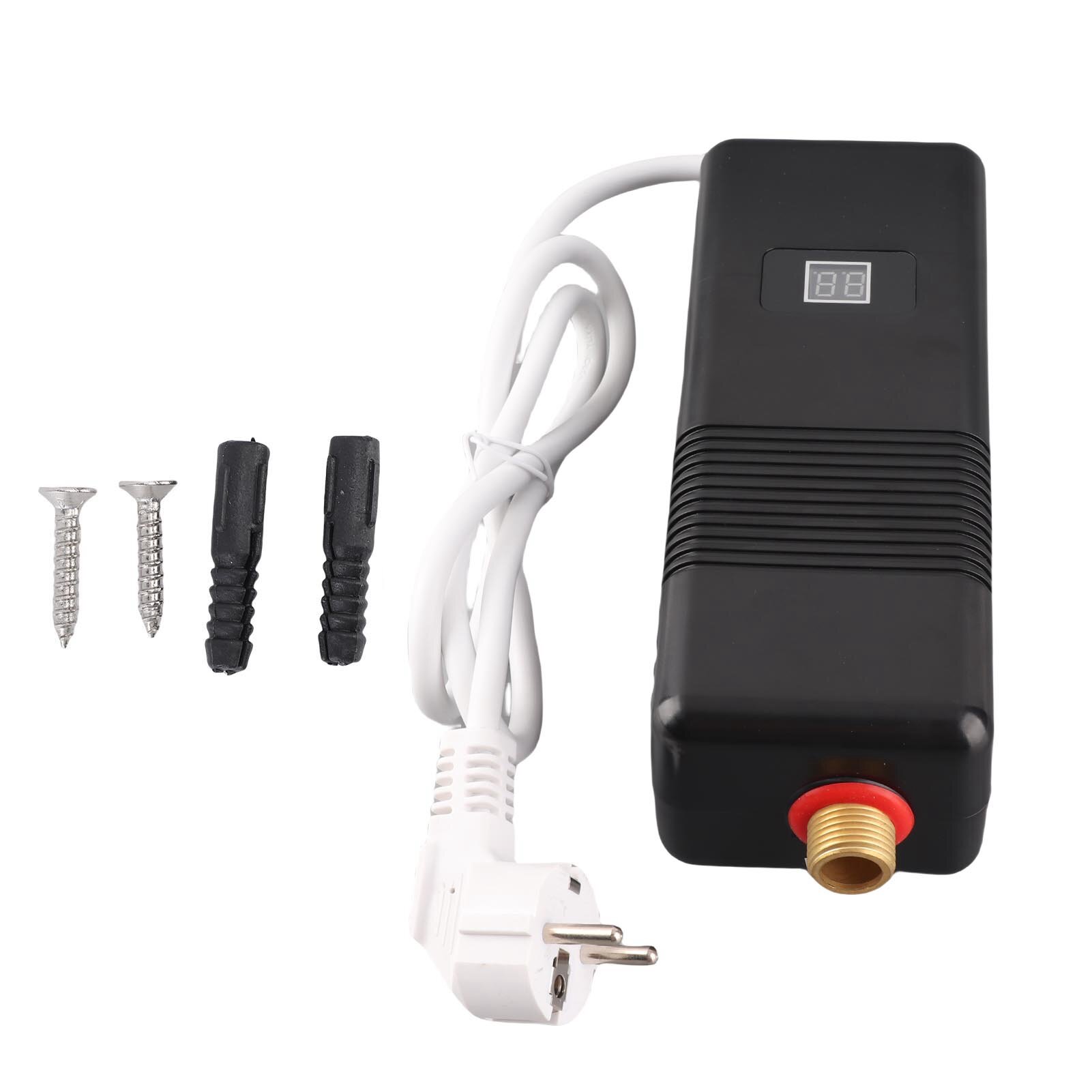 Электрический водонагреватель 3S с разъемом G1/2 для кухни, общежития, ванной комнаты, автодома, вилка EU, 220 В, 3500 Вт.