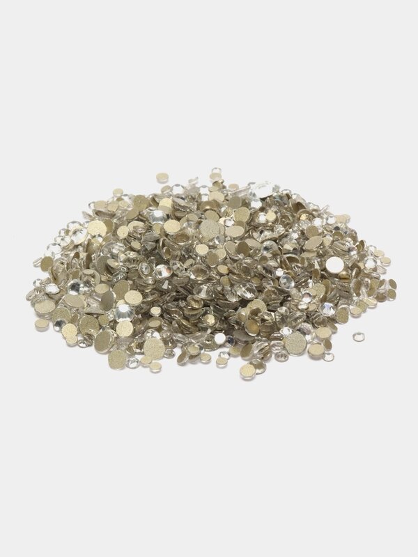 Стразы для маникюра, дизайн для ногтей стеклянные Nail ART