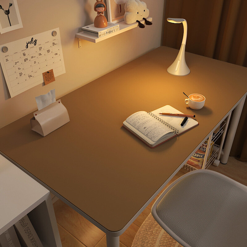 Кожаный коврик для компьютерного стола, экологичный коврик для стола, офисный коврик для рабочего стола, коврик для письма, скатерть для стола