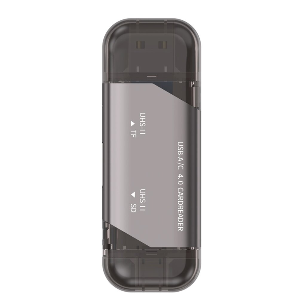 Быстрый кардридер USB Type C SDXC TF UHSII с двумя слотами для камер, телефонов и ПК