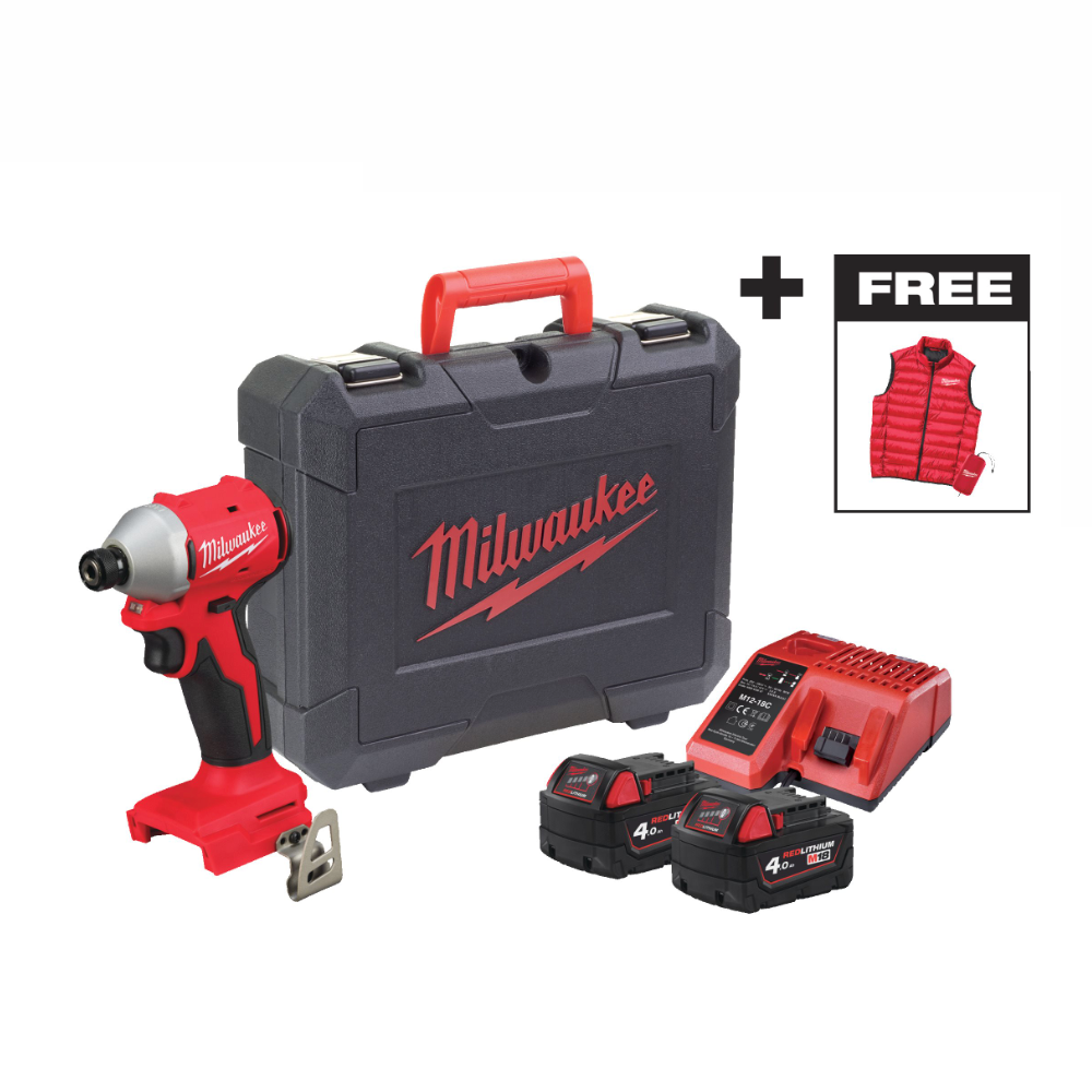 Аккумуляторный винтоверт Milwaukee M18 BLIDRCMC-402C 4933499457