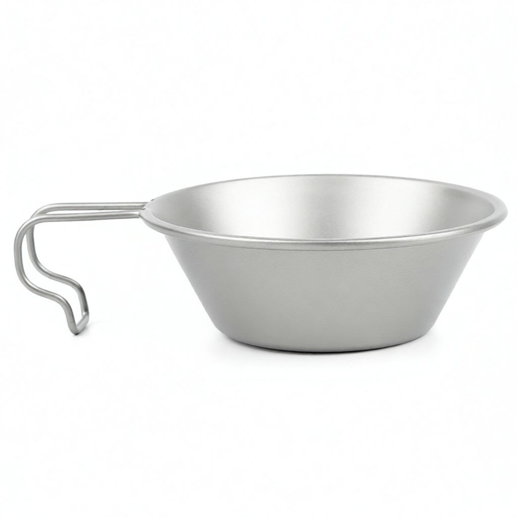 Tитан Боул: 300Ml Легкий Сьерра Куб Для Кемпинга - Компактный И Прочный С Ручкой