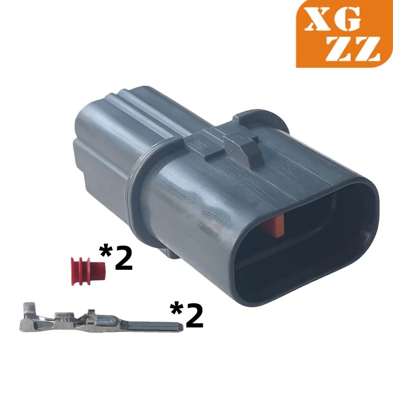 2-контактная автомобильная фара, противотуманная фара, заднее колесо, датчик ABS, разъем PB625-02027 PB621-02020 PK505-02027 для Hyundai Kia