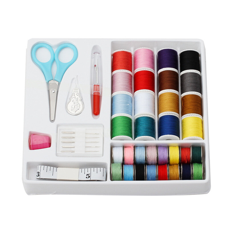 Набор для шитья, многофункциональный, для дома и путешествий, набор инструментов для шитья, коробка для швейных игл, коробка для мебельных аксессуаров