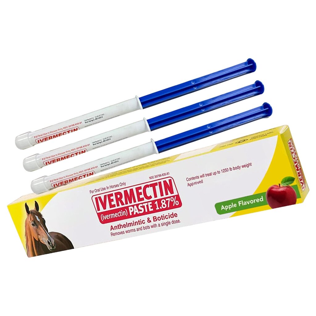 1 набор из 3 палочек конского крема со вкусом яблока