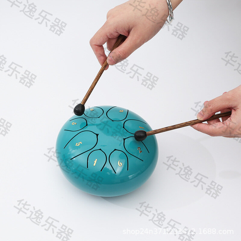 Эфирный барабан для начинающих, детский музыкальный инструмент, игрушка, настоящий инструмент, беззаботный цвет, эфирный стальной язычковый барабан, ваджра, ручная цимбала
