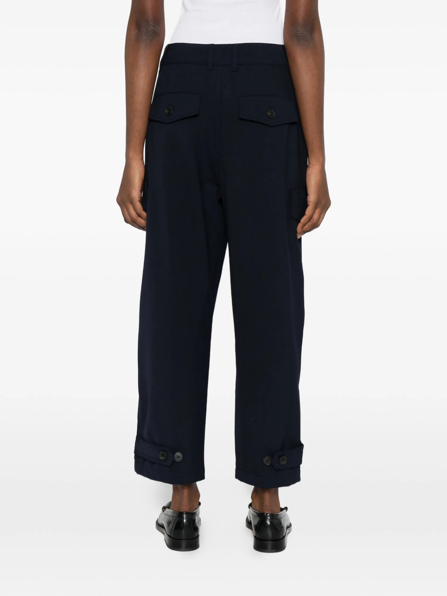 Брюки классические Max Mara, размер 40, синий — фото 1