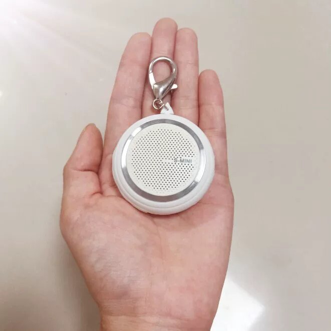Беспроводной Bluetooth-динамик на шее стандартная комплектация, белый