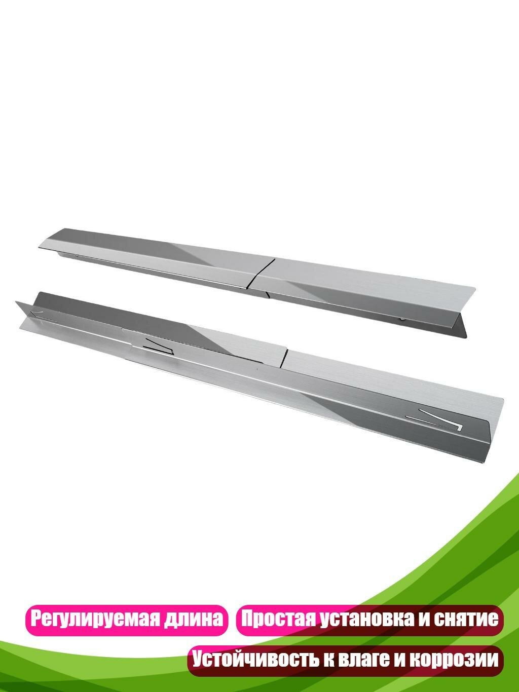 Теплостойкие боковые заглушки для плиты