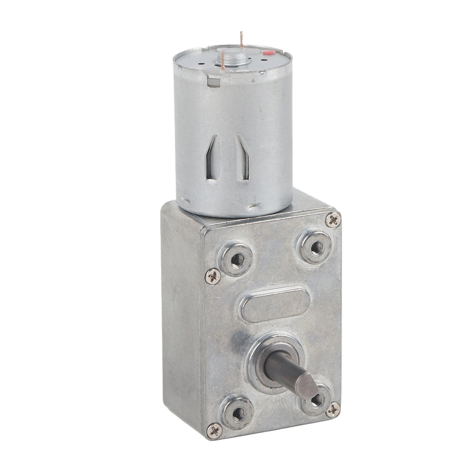 Электродвигатель, электродвигатель с реверсивным высоким червячным редуктором, 12 В постоянного тока, Редукционный двигатель.