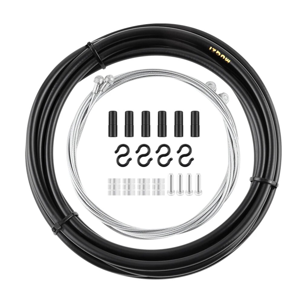MUQZI Комплект тросов переключения и тормозов, Bike brake cable