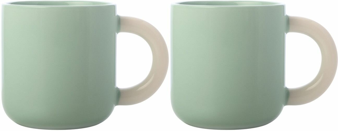 Набор из 2 кружек Maxwell & Williams Шербет 370 мл, фарфор, чашки для чая и кофе 2 шт