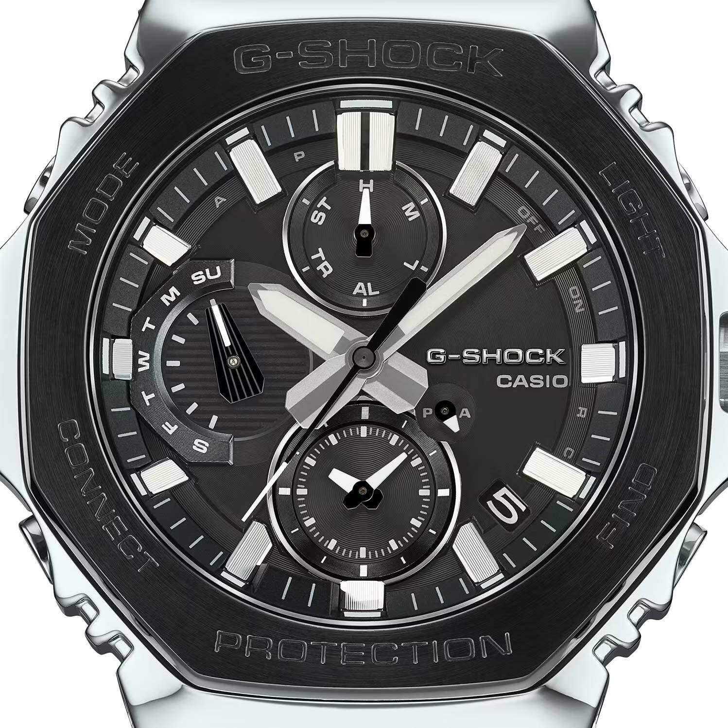 Наручные часы CASIO, серебряный, черный — фото 1