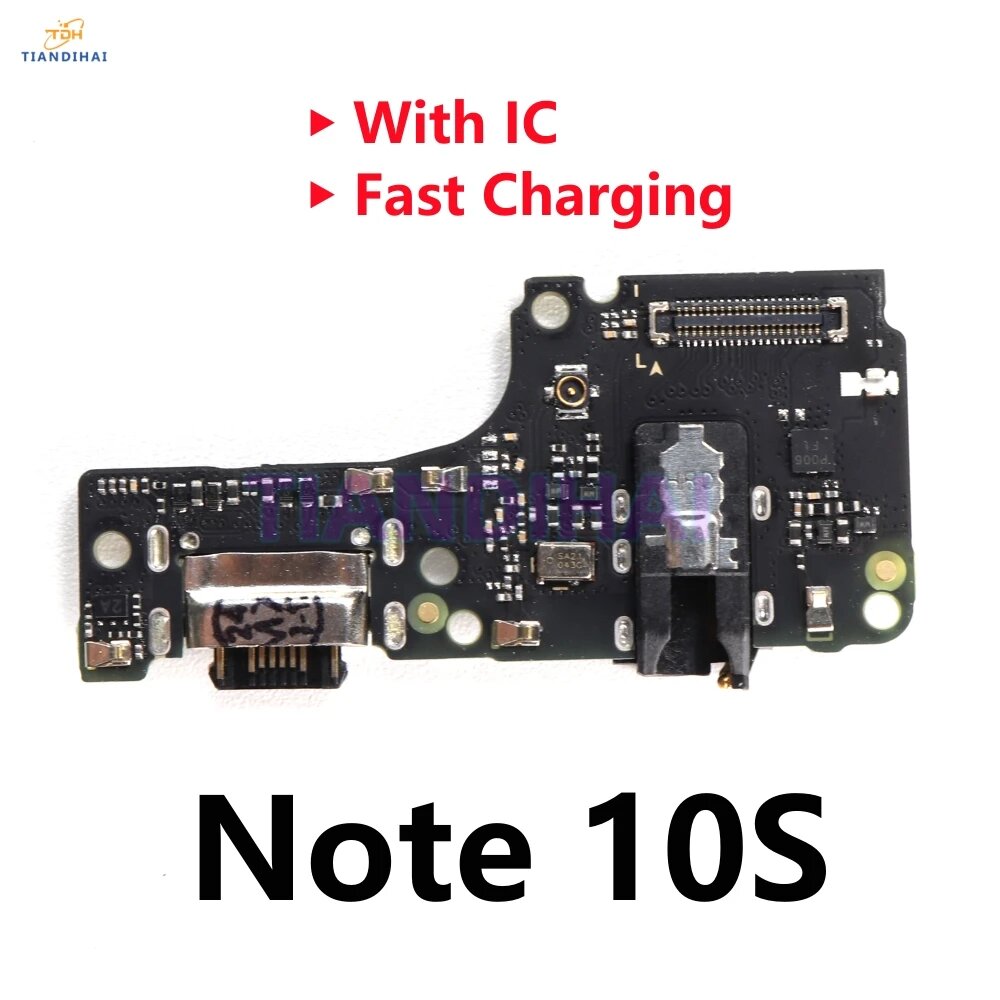 Для Xiaomi Redmi Note 10 4G/Note 10s USB-плата, док-станция, разъем для зарядного устройства, гибкий кабель, модуль микрофона Note10