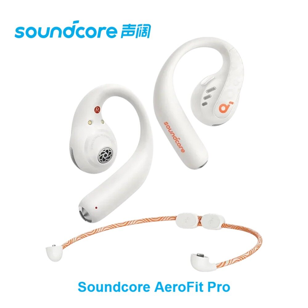 Anker Soundcore AeroFit Pro Открытая гарнитура, водонепроницаемая спортивная гарнитура, Bluetooth