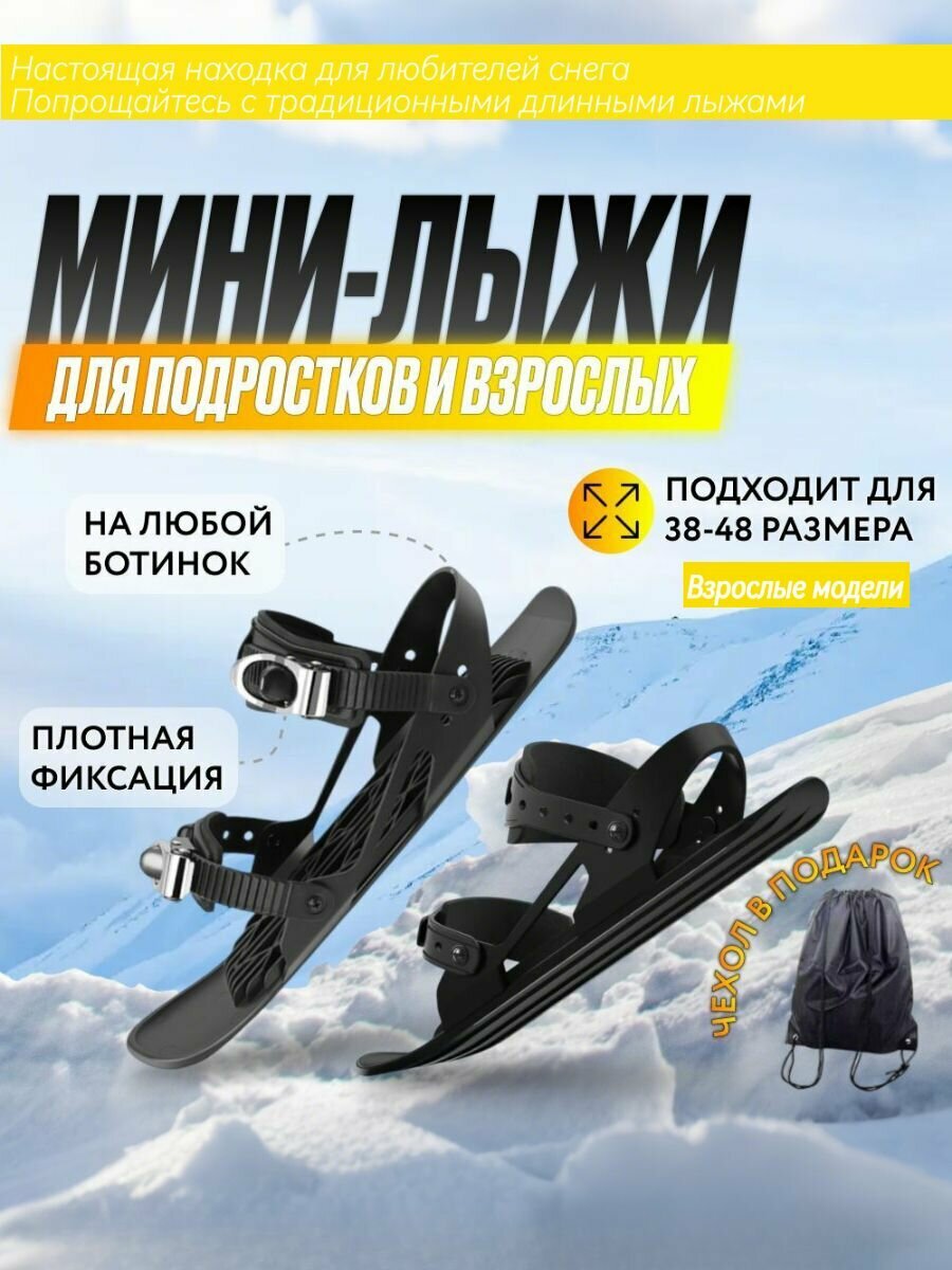 Прогулочные мини-лыжи