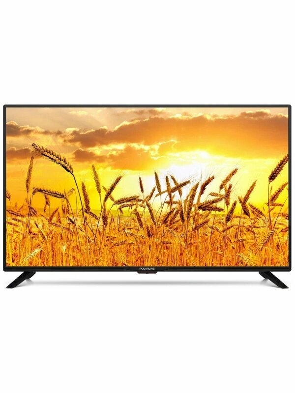 Телевизор PolarLine 40PL11TC-SM, 40", LED, FULL HD, черный