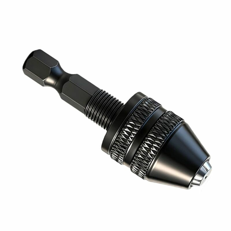 Универсальная пневматическая электродрель с шестигранным хвостовиком и трехкулачковым патроном-диапазон зажима от 0,3 до 3,6 мм