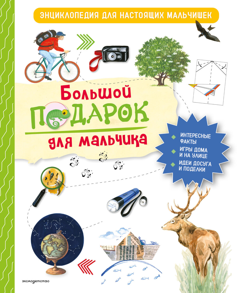 Большой подарок для мальчика. Энциклопедия для настоящих мальчишек. Занонцелли А.