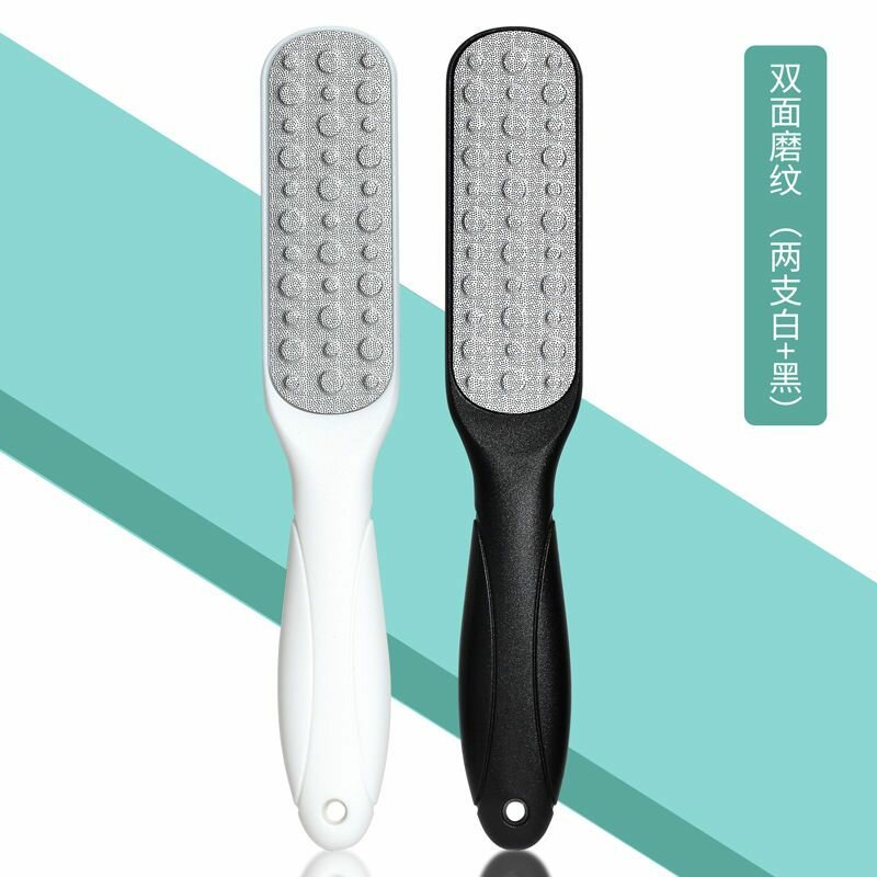 Инструмент для шлифовки стоп для удаления омертвевшей кожи, педикюрный инструмент для домашнего использования, двусторонняя терка для удаления мозолей на пятках, камень для отшелушивания кожи стоп.