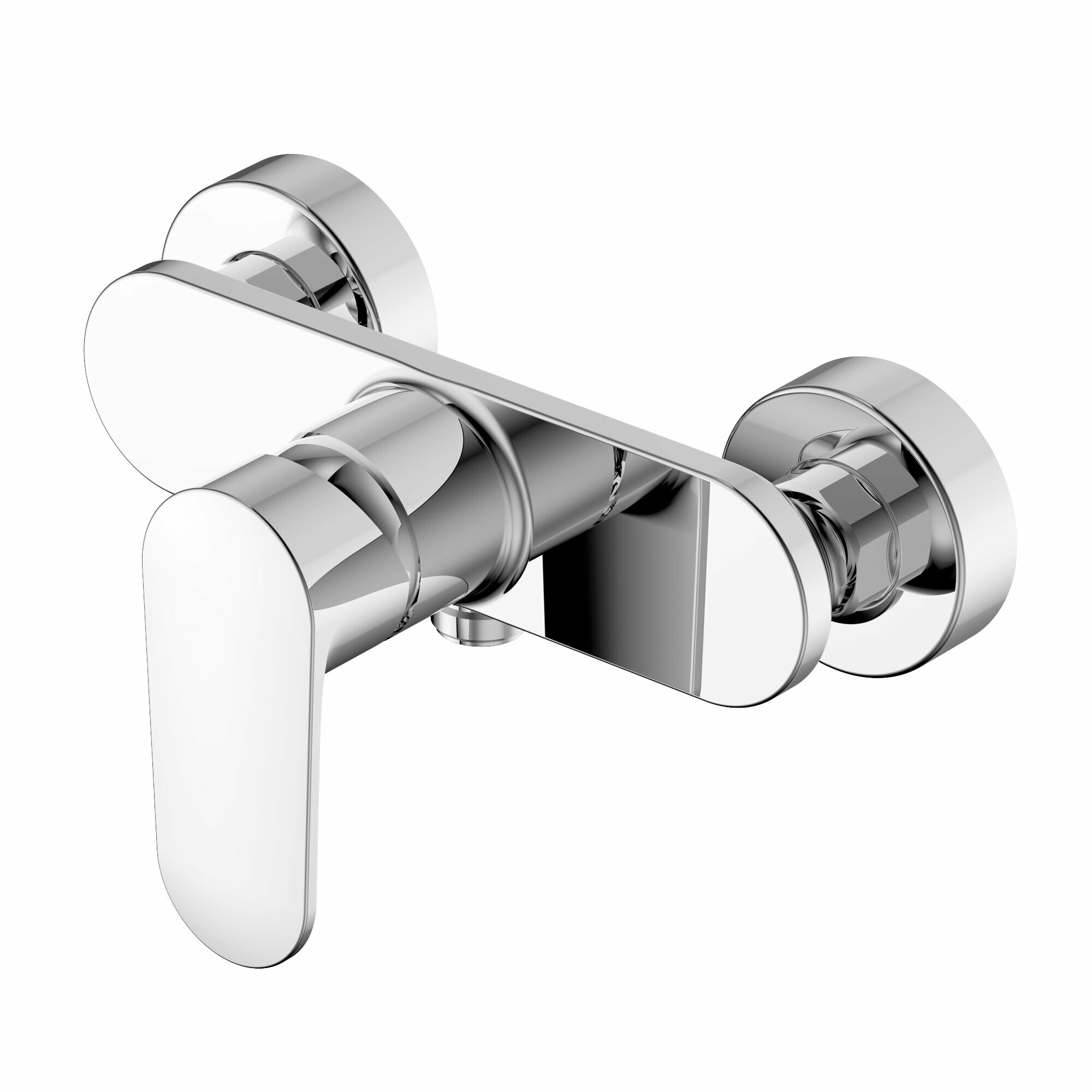 Смеситель для душа Aquatek Ника, настенный монтаж, хром AQ1860CR