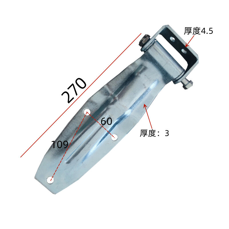 Петли для фургонов, оцинкованные замки-петли, петли для задних дверей контейнерных прицепов, усиленные утолщенные большие петли.