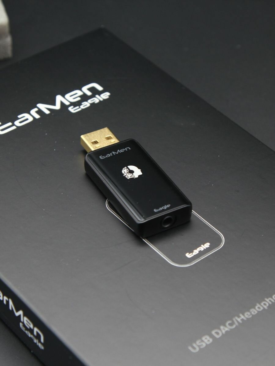USB DAC/Усилитель для наушников EarMen Eagle портативный Hi-Res звук без компромиссов