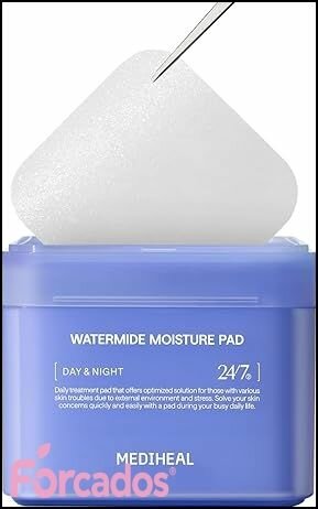 Увлажняющие тонер-пэды MEDIHEAL 100 штук с гиалуроновой кислотой для кожи лица