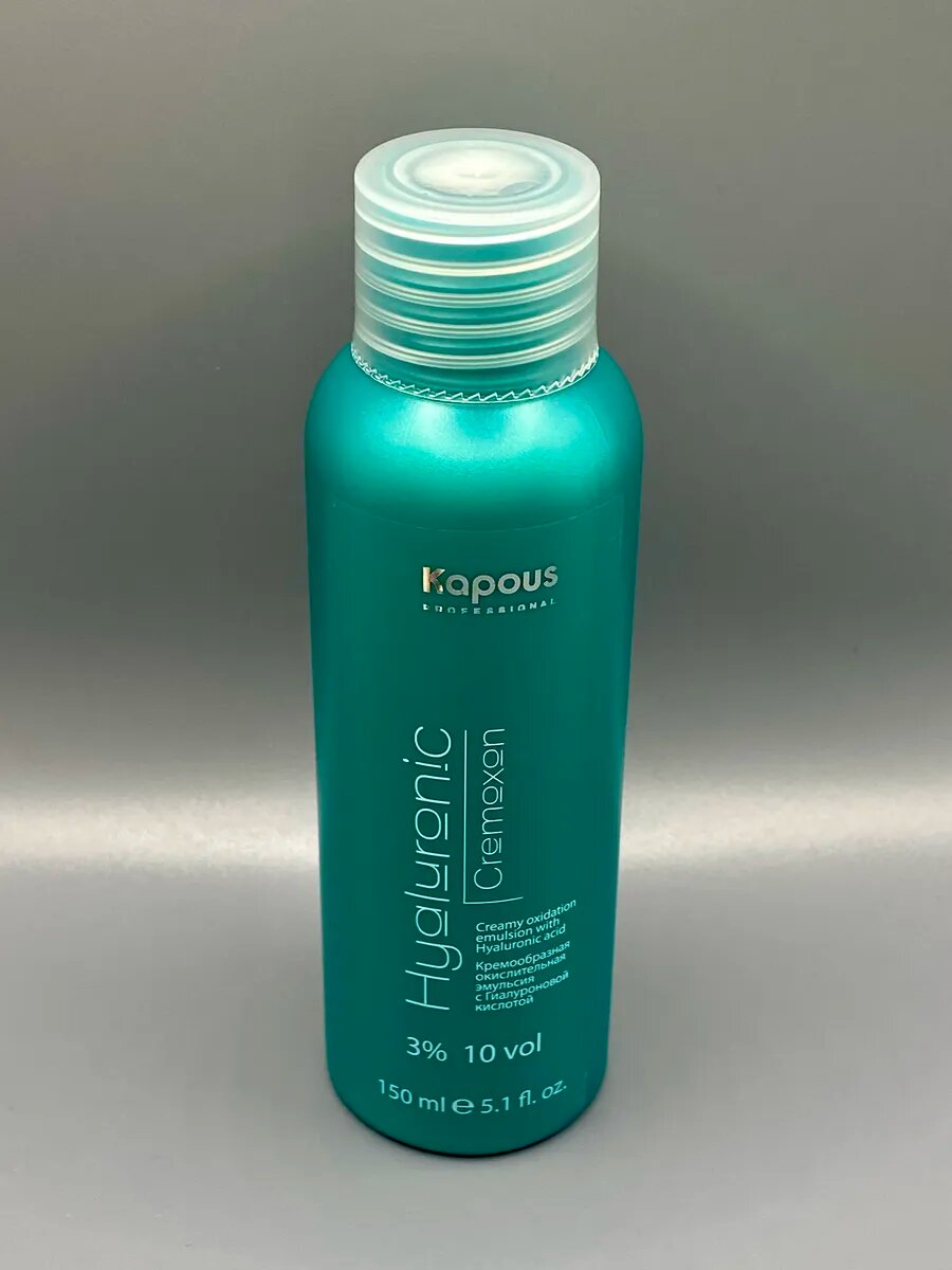Kapous Кремообразная окислительная эмульсия 3% Hyaluronic Cremoxon 150 мл