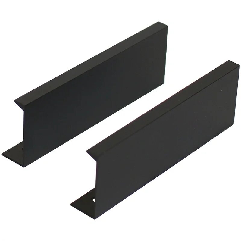 Ручка УЗК_профиль меб. StahlBuro A306-96(16673) BL матовый черный 2шт/уп, 2425710