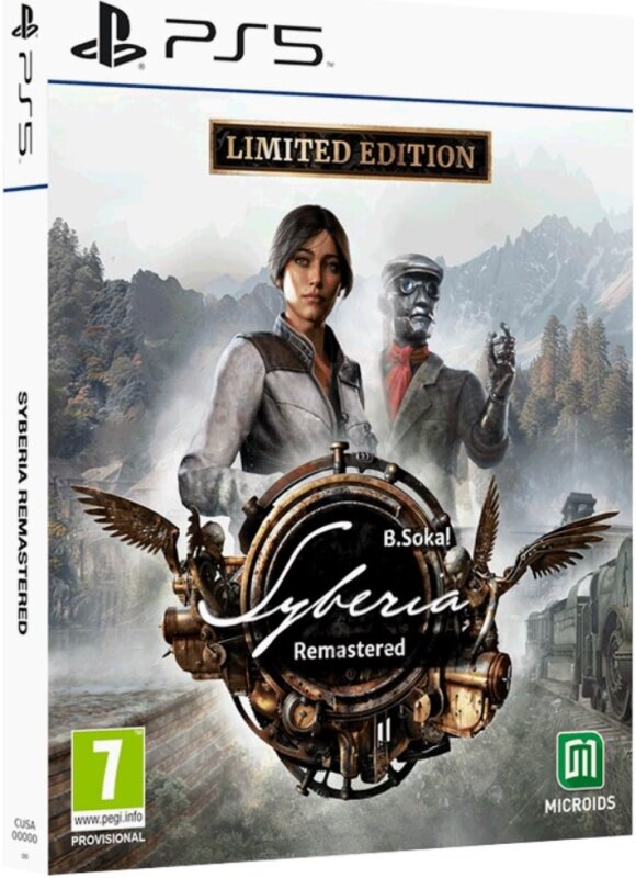 Игра Syberia Remastered (PS5) Limited Edition, полностью на русском