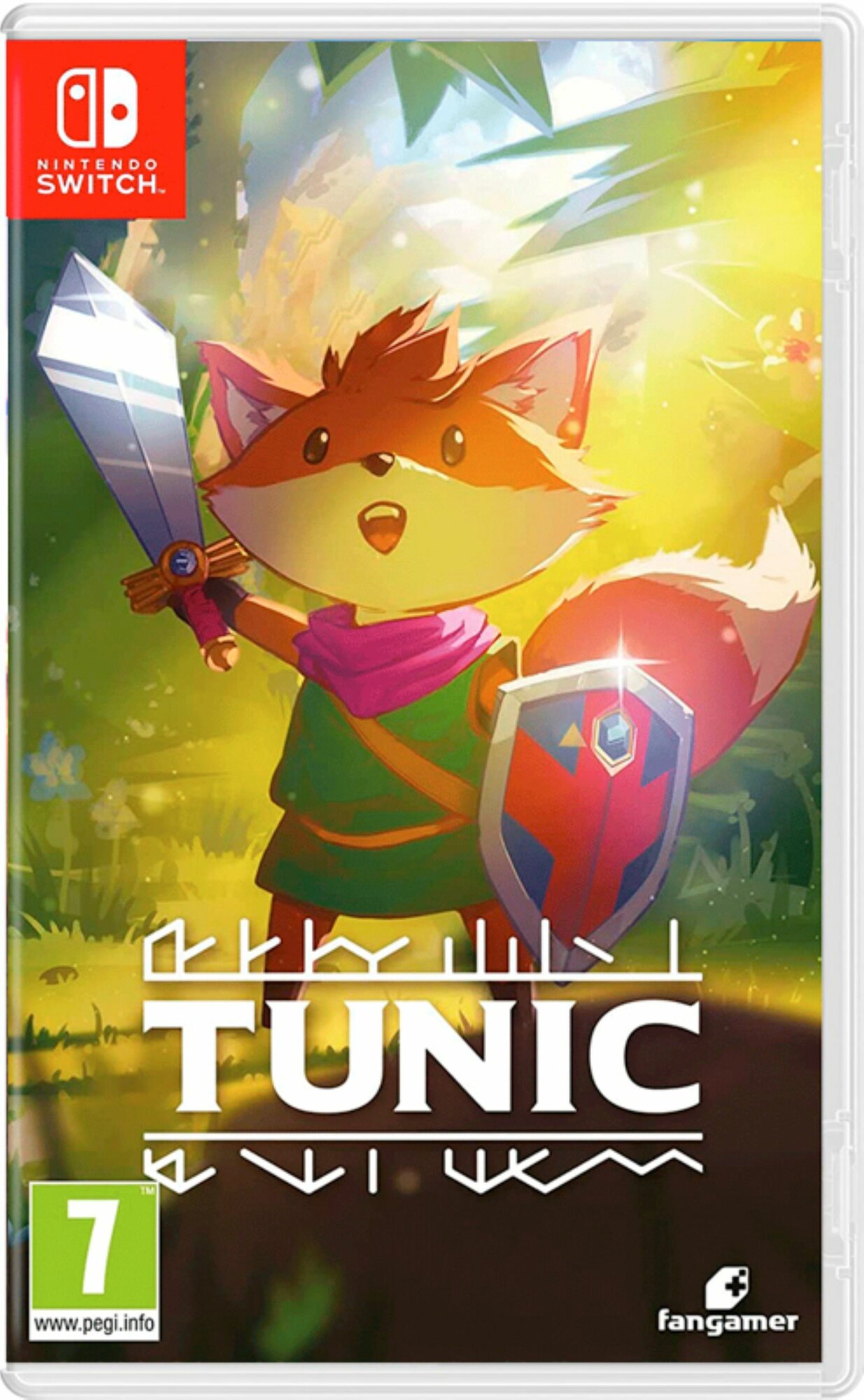 Tunic (русские субтитры) (Игра на картридже) (Nintendo Switch)