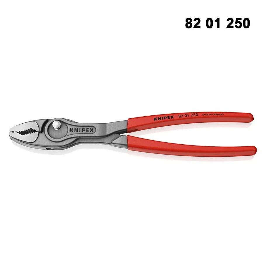 KNIPEX Плоскогубцы с поворотным соединением 150/200/250 мм Плоскогубцы для водяного насоса Ручные инструменты 8201150/8201200/8201250