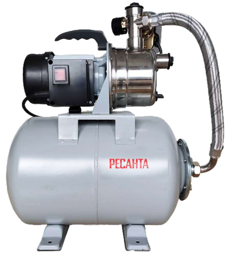 Автоматическая насосная станция 5.7 м3/час , 1500Вт, АНС-5700Н Ресанта