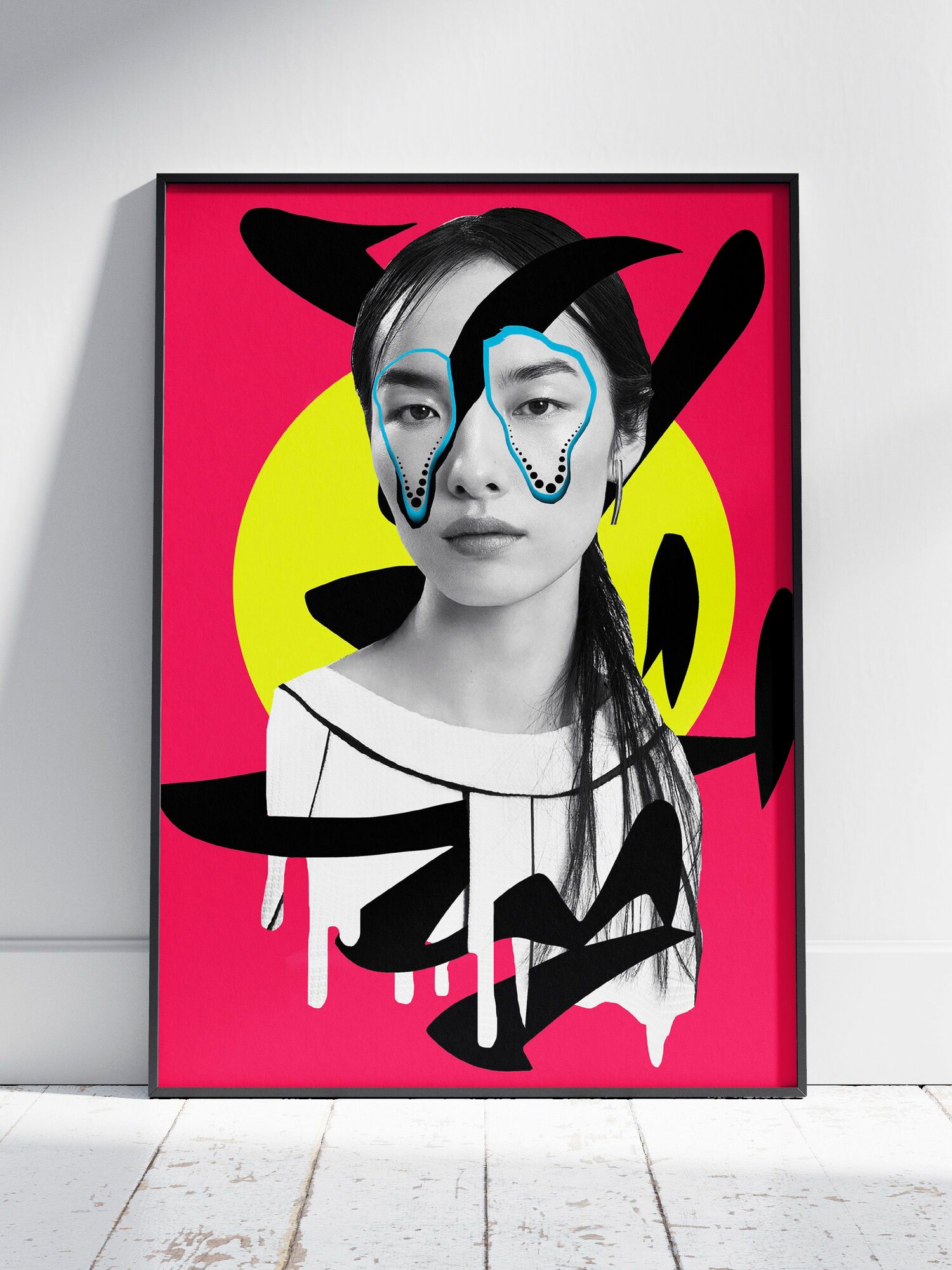 Плакат на стену для интерьера Фэй Фэй Сан (Fei Fei Sun 43) - Постер по модели, бренду и моде формата A4 (21x30 см)