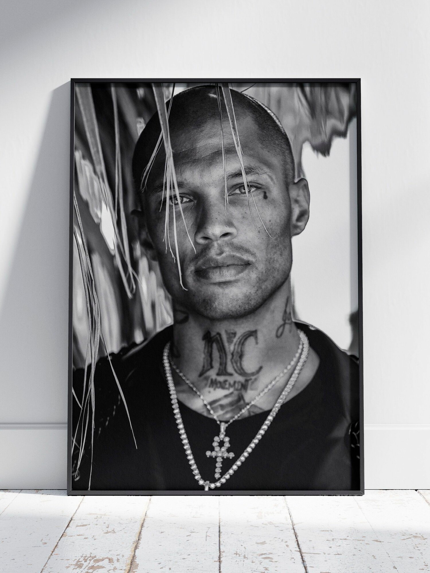 Плакат на стену для интерьера Джереми Микс (Jeremy Meeks 4) - Постер по модели и эстетике формата A4 (21x30 см)