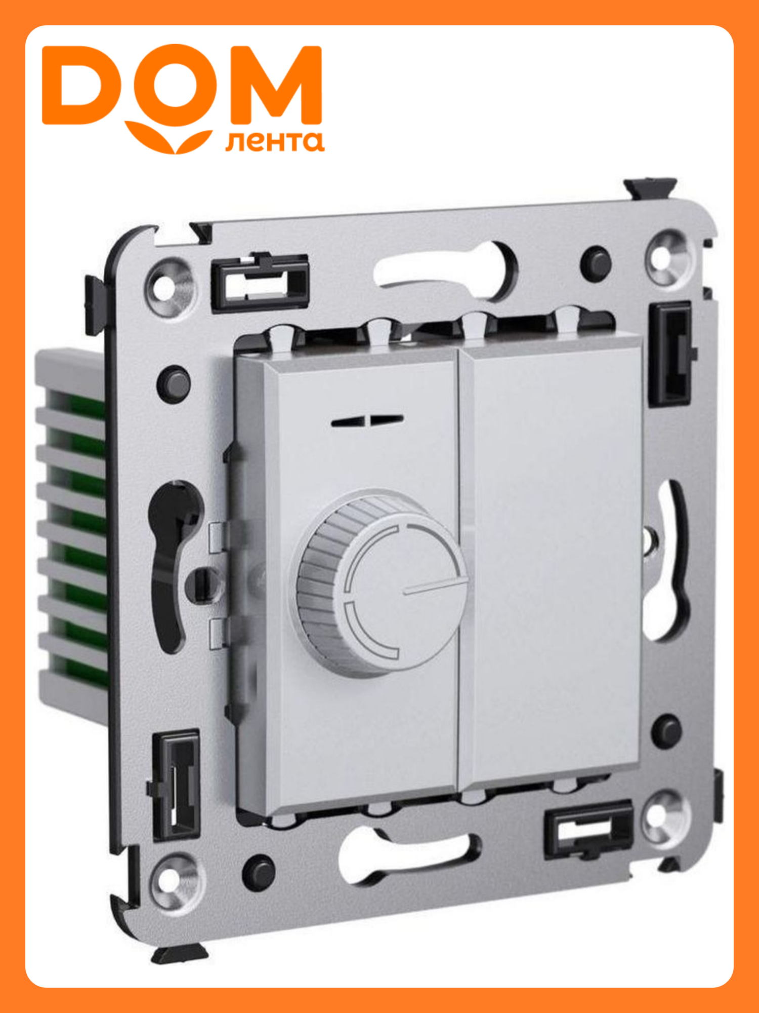 Диммер DKC Avanti 4405133, поворотный, защитное покрытие, ваниль, дым