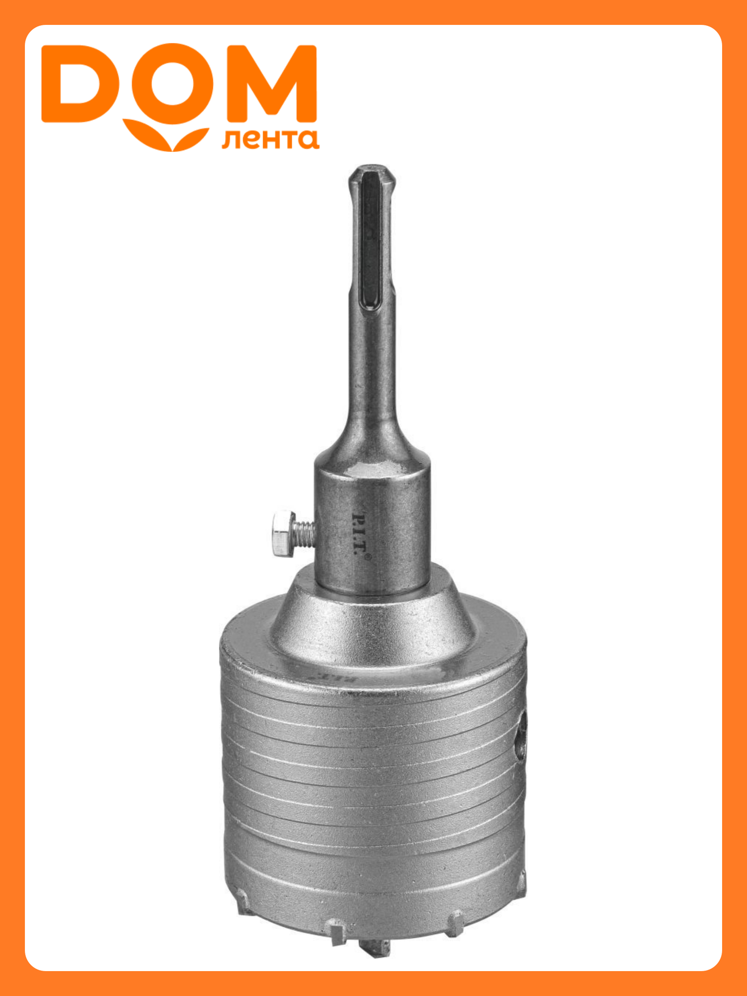 Коронка P.I.T. AMAS03-0068, для бетона, кирпича, камня, 68х72 мм