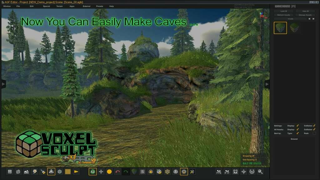Axis Game Factory's AGFPRO - Voxel Sculpt DLC PC Steam Ключ • Активация Steam