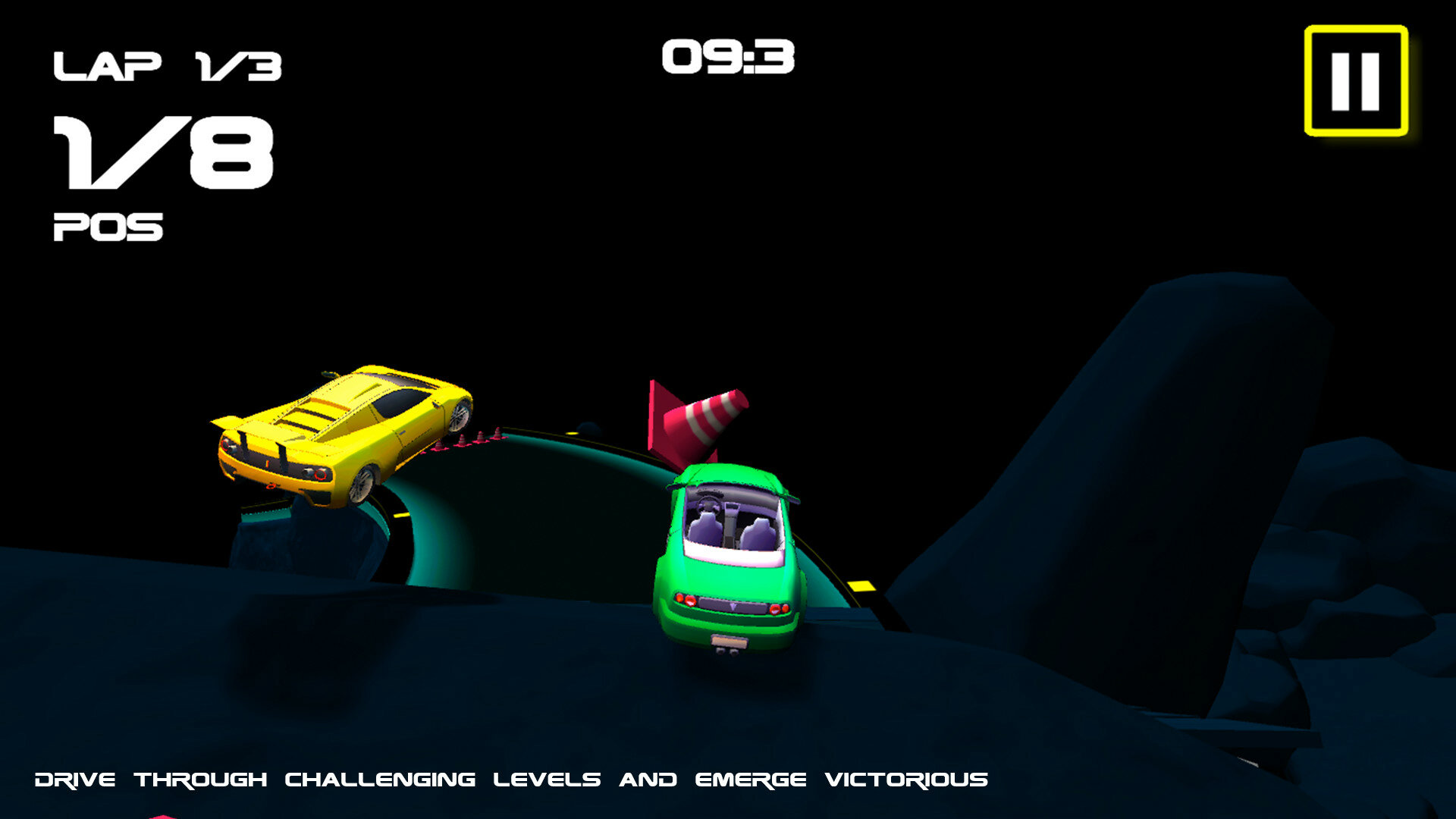 Night Racer Steam Ключ • Активация Steam • регион Весь мир • цифровой ключ